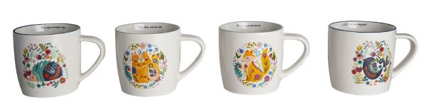 Alpekshome, živalski svet, lončki h box, 300 ml, 4 kos | Alpeks Home